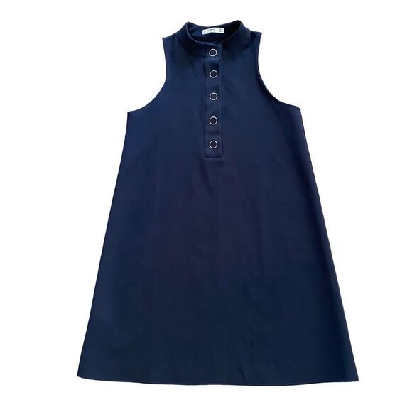 Mango | Dresses | Mango Navy Shift Dress | Poshmark